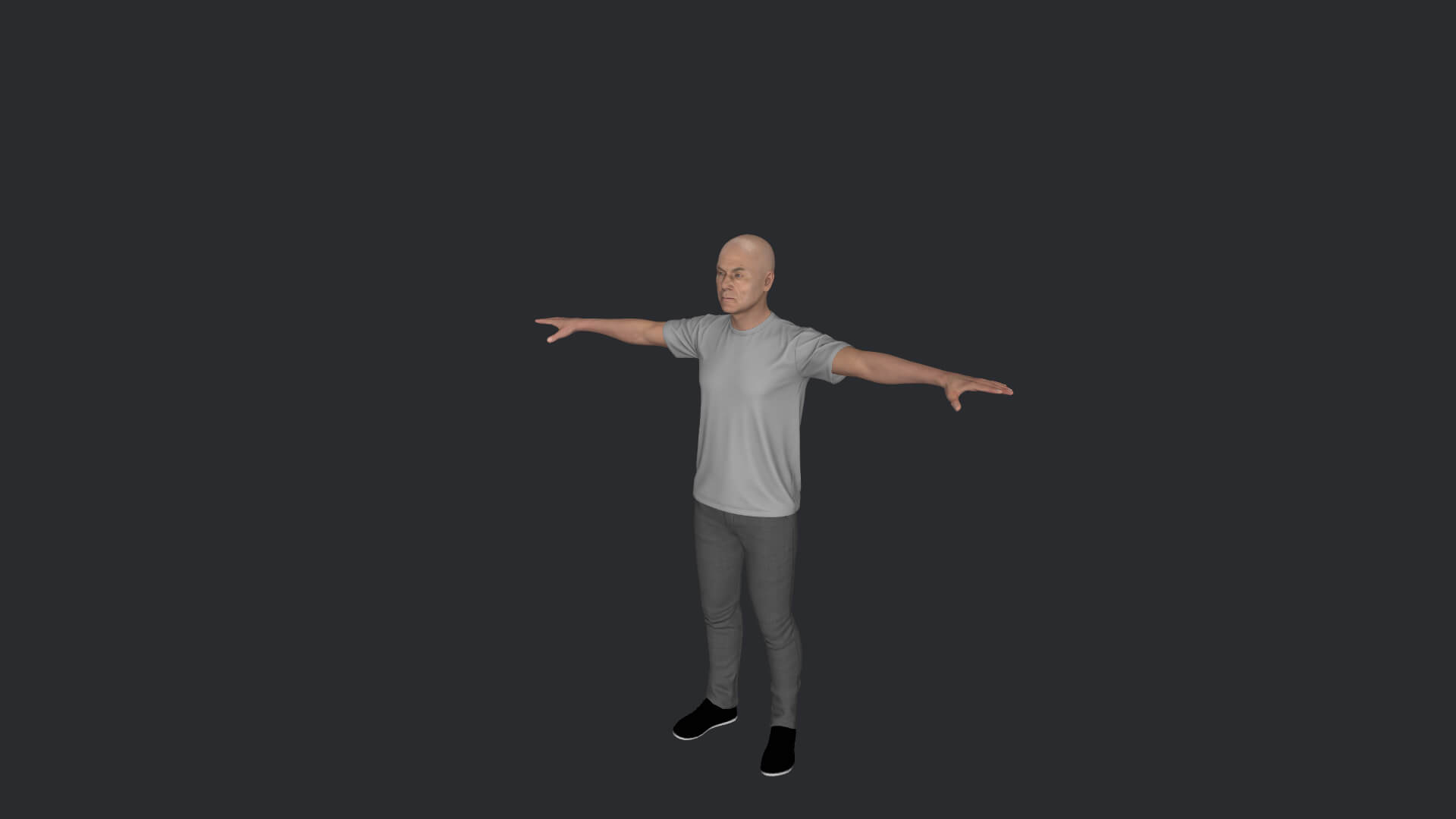 Professor X Charles Xavier Realistic Fully Rigged Character - 3D Model ...