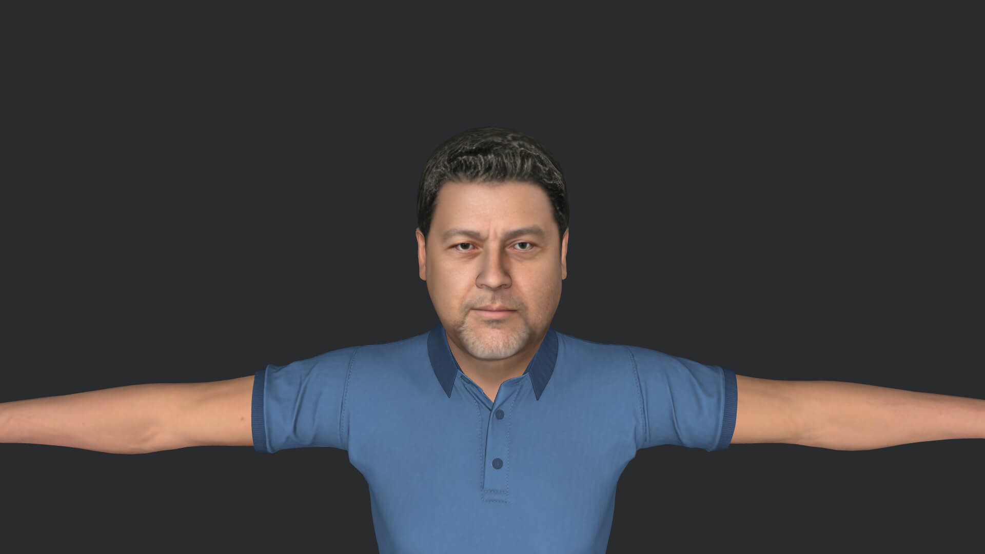Ralph Gonsalves Realistic Full Body Fully Rigged Character - 3D Model ...