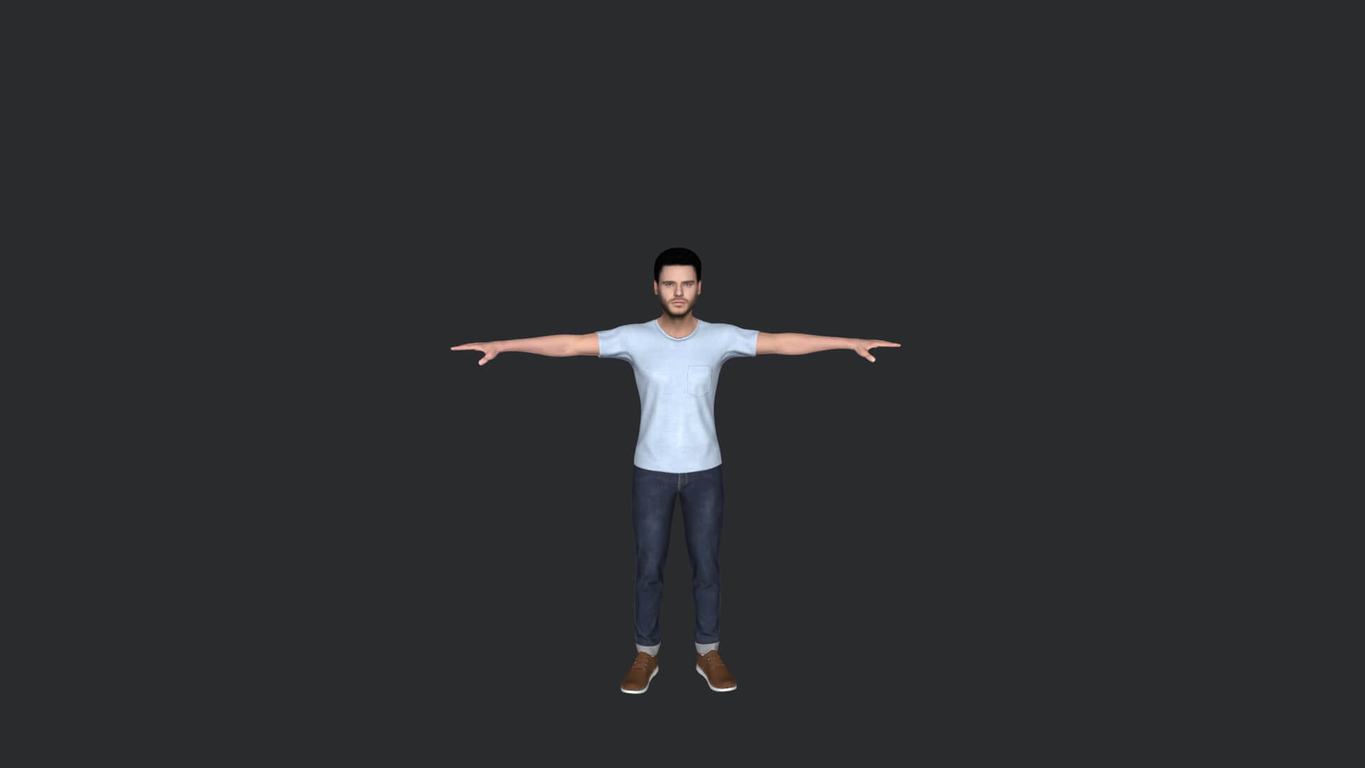 Richard Madden Realistic Full Body Fully Rigged Character - 3D Model by ...
