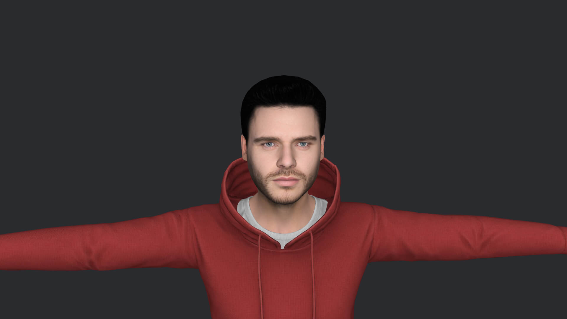 Richard Madden Realistic Full Body Fully Rigged Character - 3D Model by ...