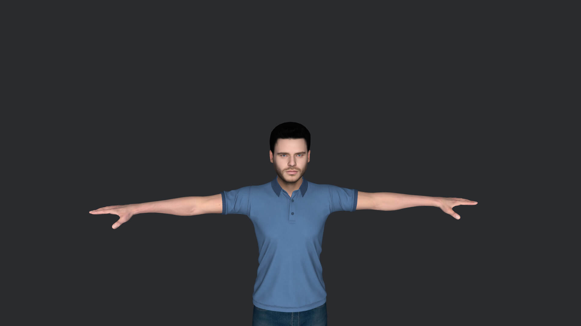 Richard Madden Realistic Full Body Fully Rigged Character - 3D Model by ...