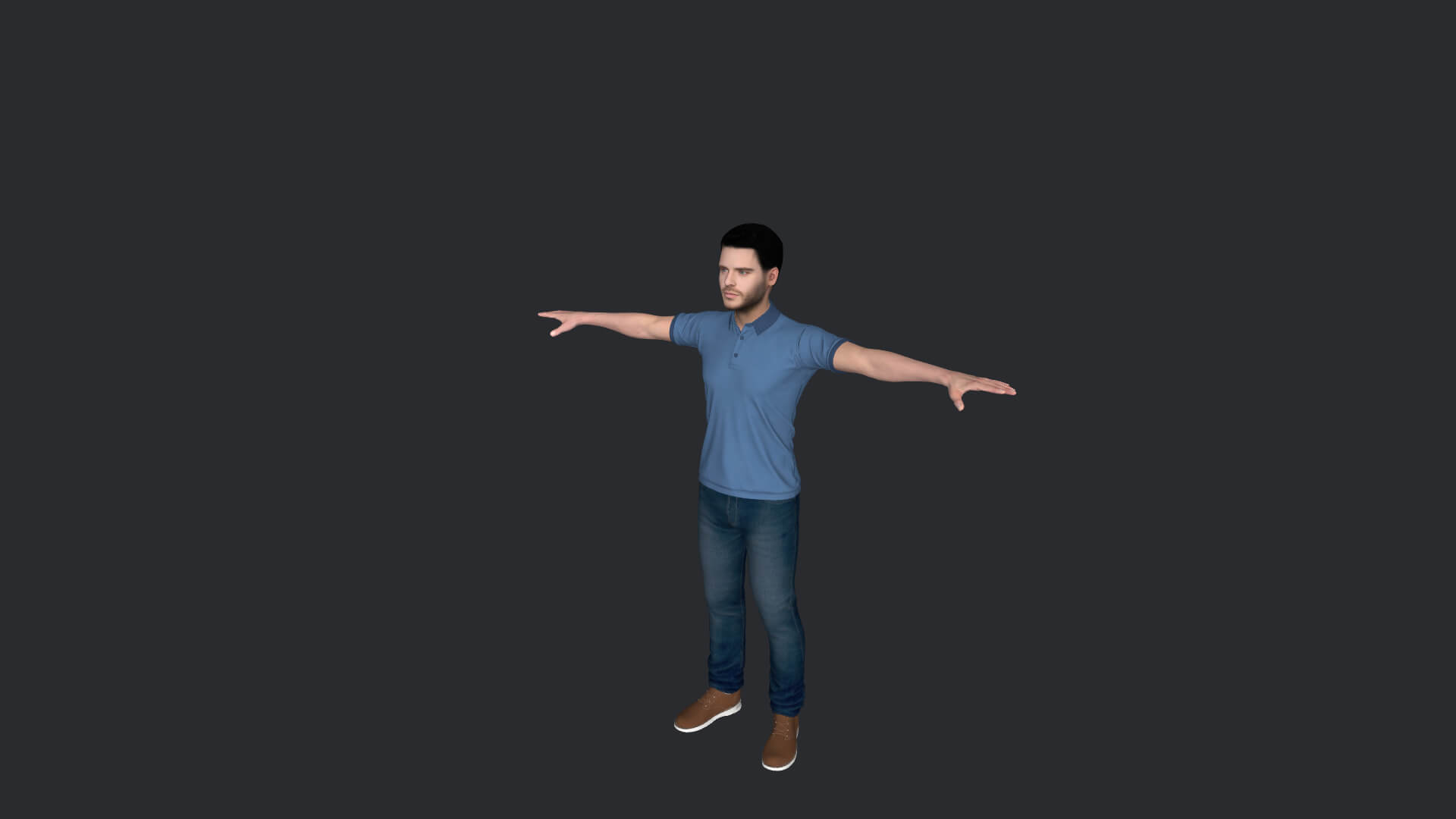 Richard Madden Realistic Full Body Fully Rigged Character - 3D Model by ...