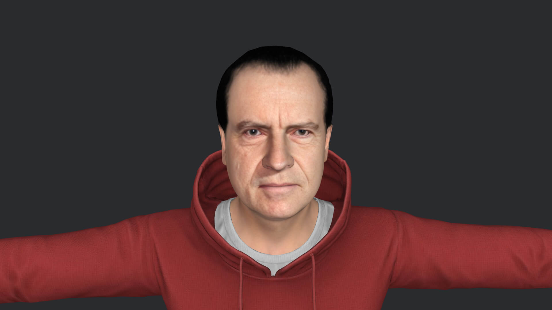 Richard Nixon Realistic Full Body Fully Rigged Character - 3D Model by ...