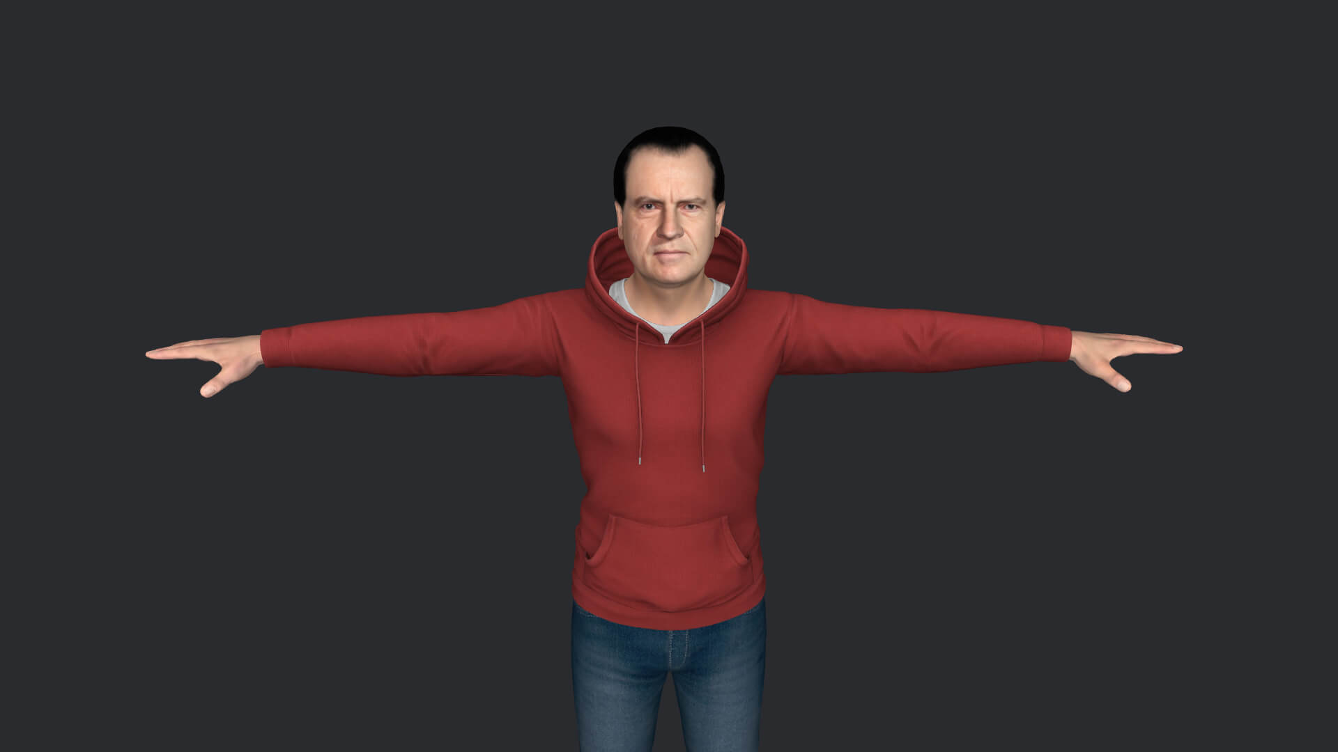 Richard Nixon Realistic Full Body Fully Rigged Character - 3D Model by ...