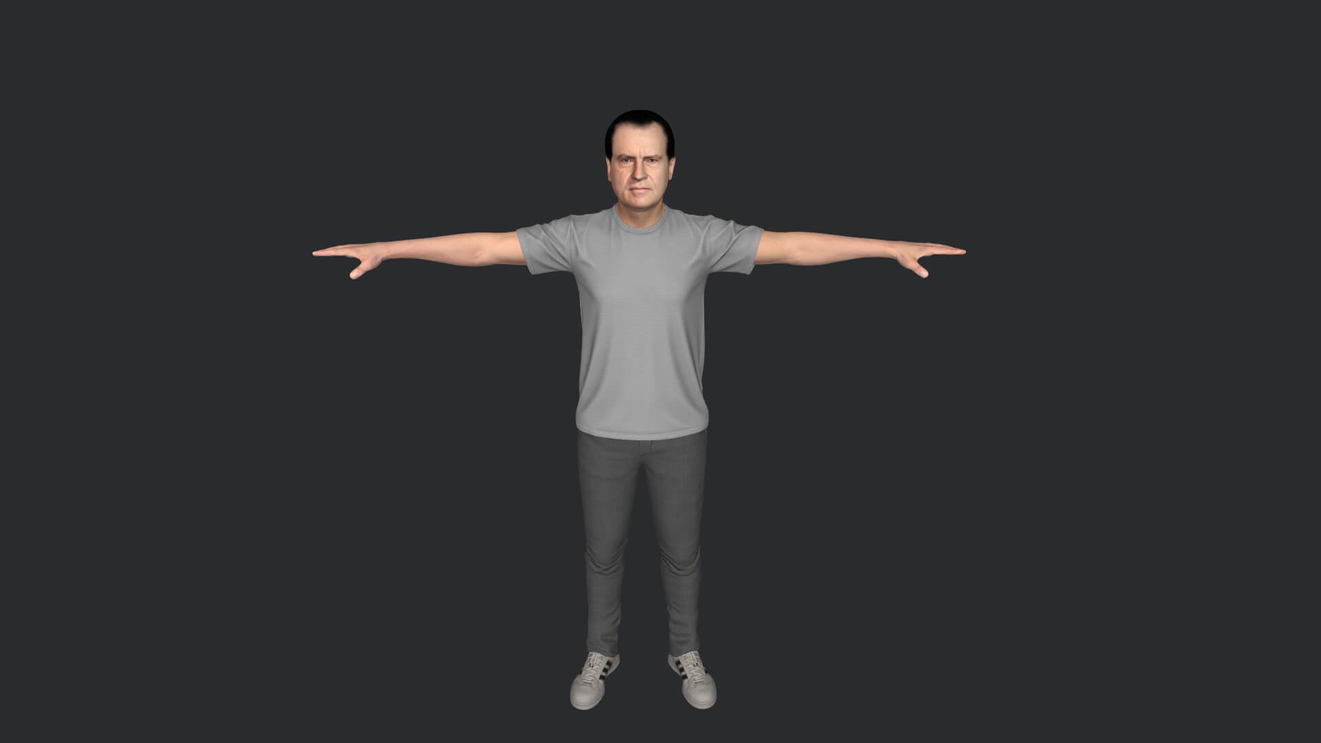Richard Nixon Realistic Full Body Fully Rigged Character - 3D Model by ...
