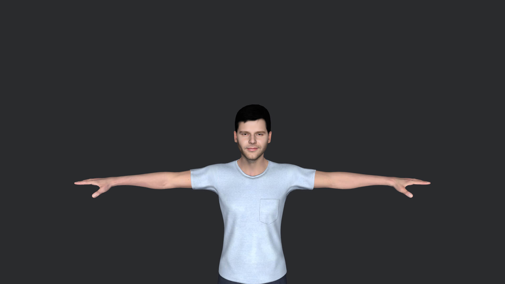 Ricky Martin Realistic Full Body Fully Rigged Character - 3D Model by ...