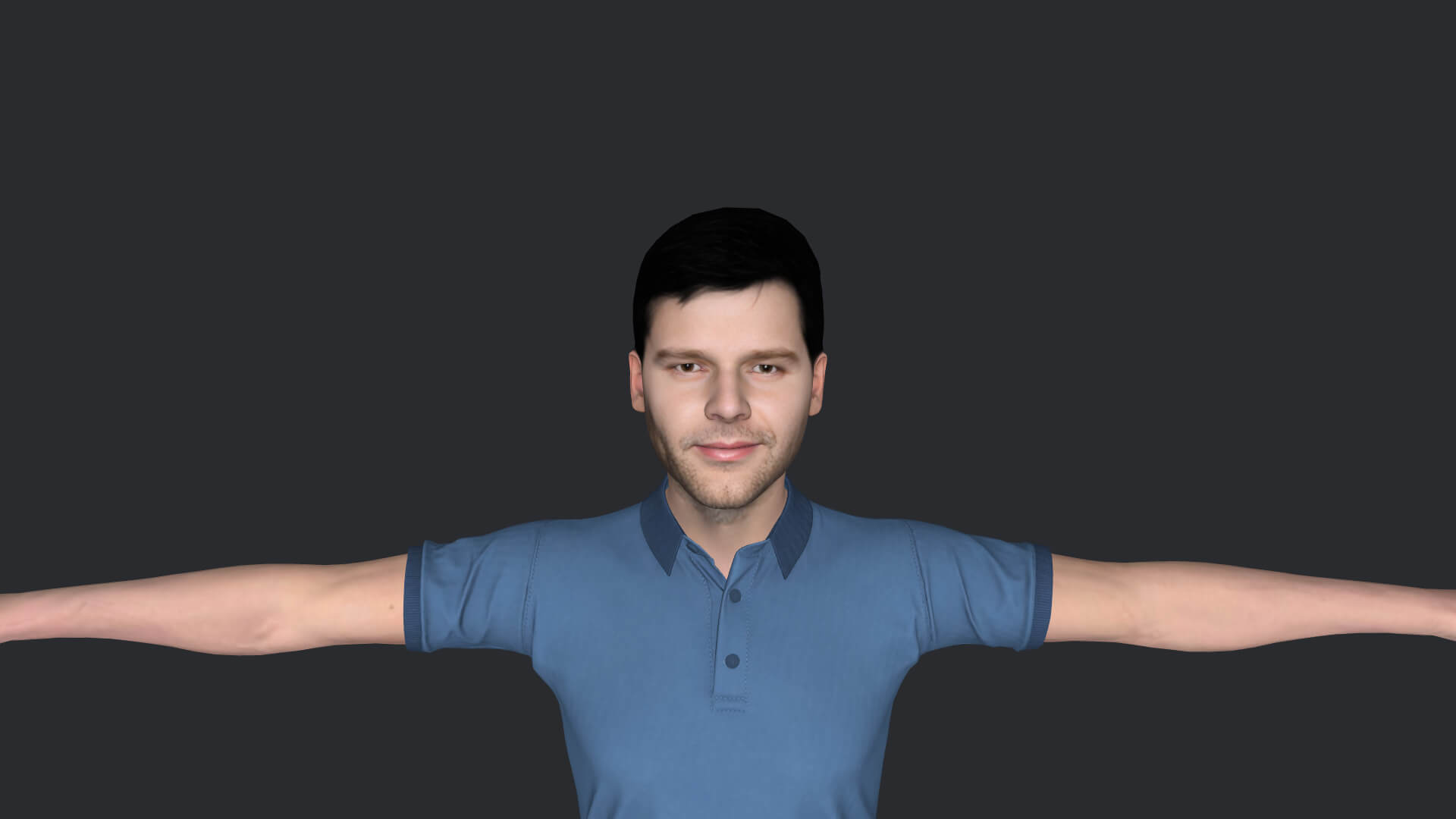 Ricky Martin Realistic Full Body Fully Rigged Character - 3D Model by ...