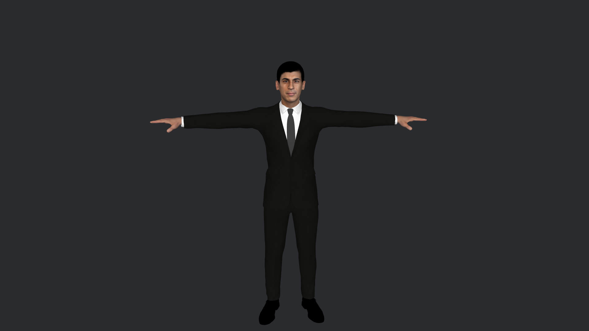 Rishi Sunak Realistic Full Body Fully Rigged Character - 3D Model by ...