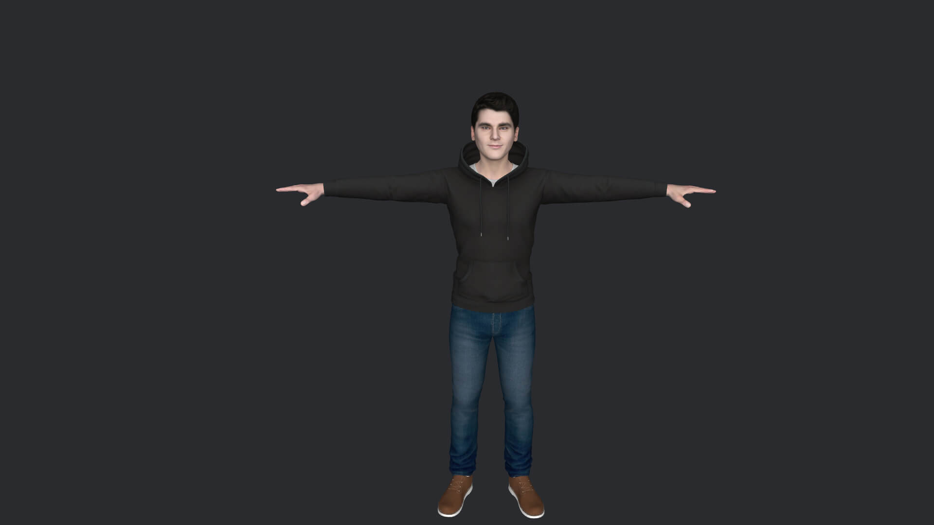 Rj Mitte Realistic Full Body Fully Rigged Character - 3D Model by meta ...