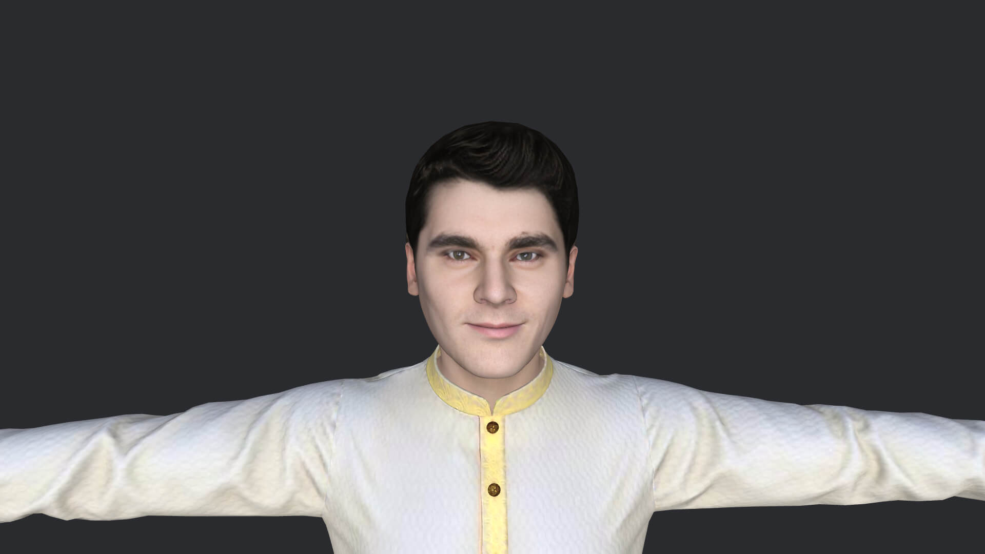 Rj Mitte Realistic Full Body Fully Rigged Character - 3D Model by meta ...