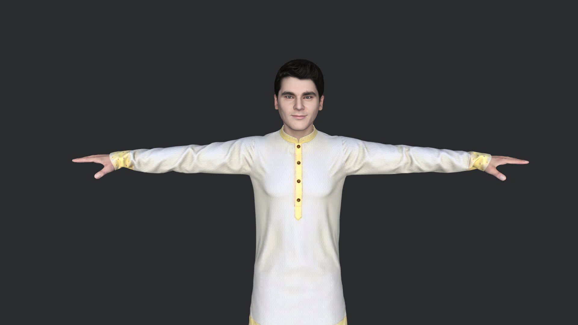Rj Mitte Realistic Full Body Fully Rigged Character - 3D Model by meta ...