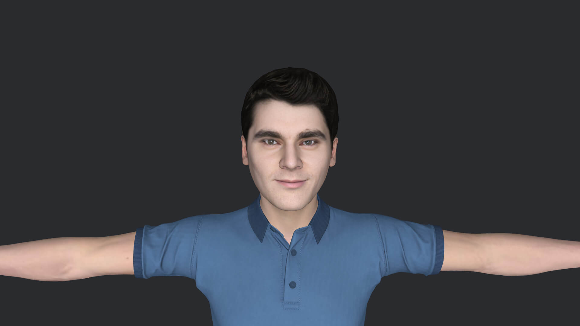 Rj Mitte Realistic Full Body Fully Rigged Character - 3D Model by meta ...