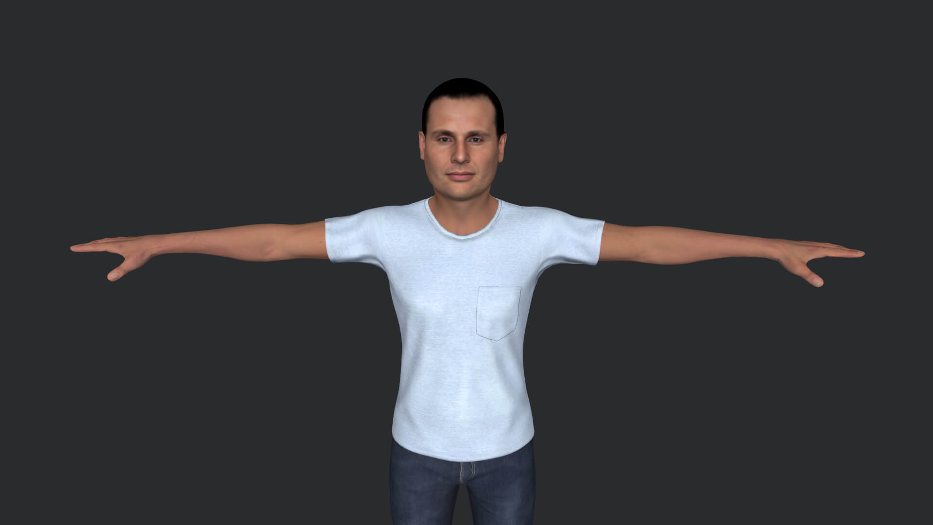 Robert Abela Realistic Full Body Fully Rigged Character - 3D Model by ...