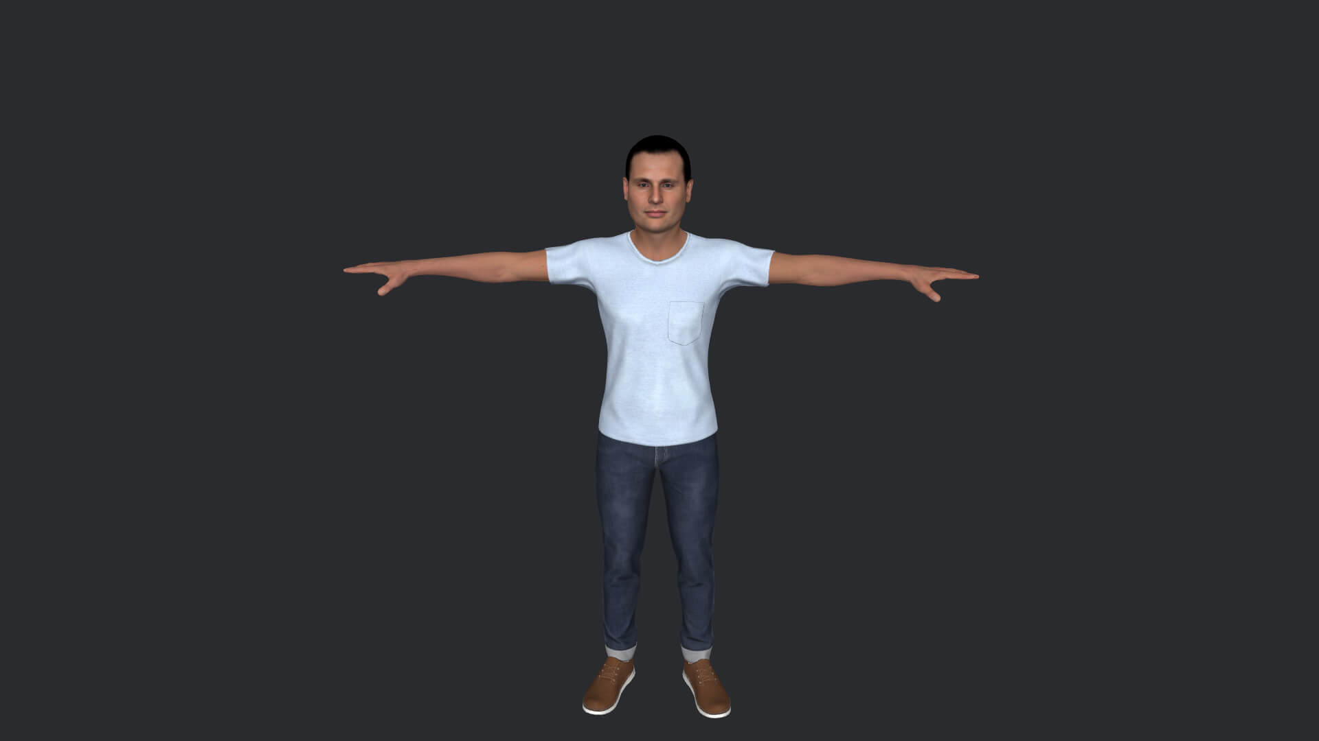 Robert Abela Realistic Full Body Fully Rigged Character - 3D Model by ...