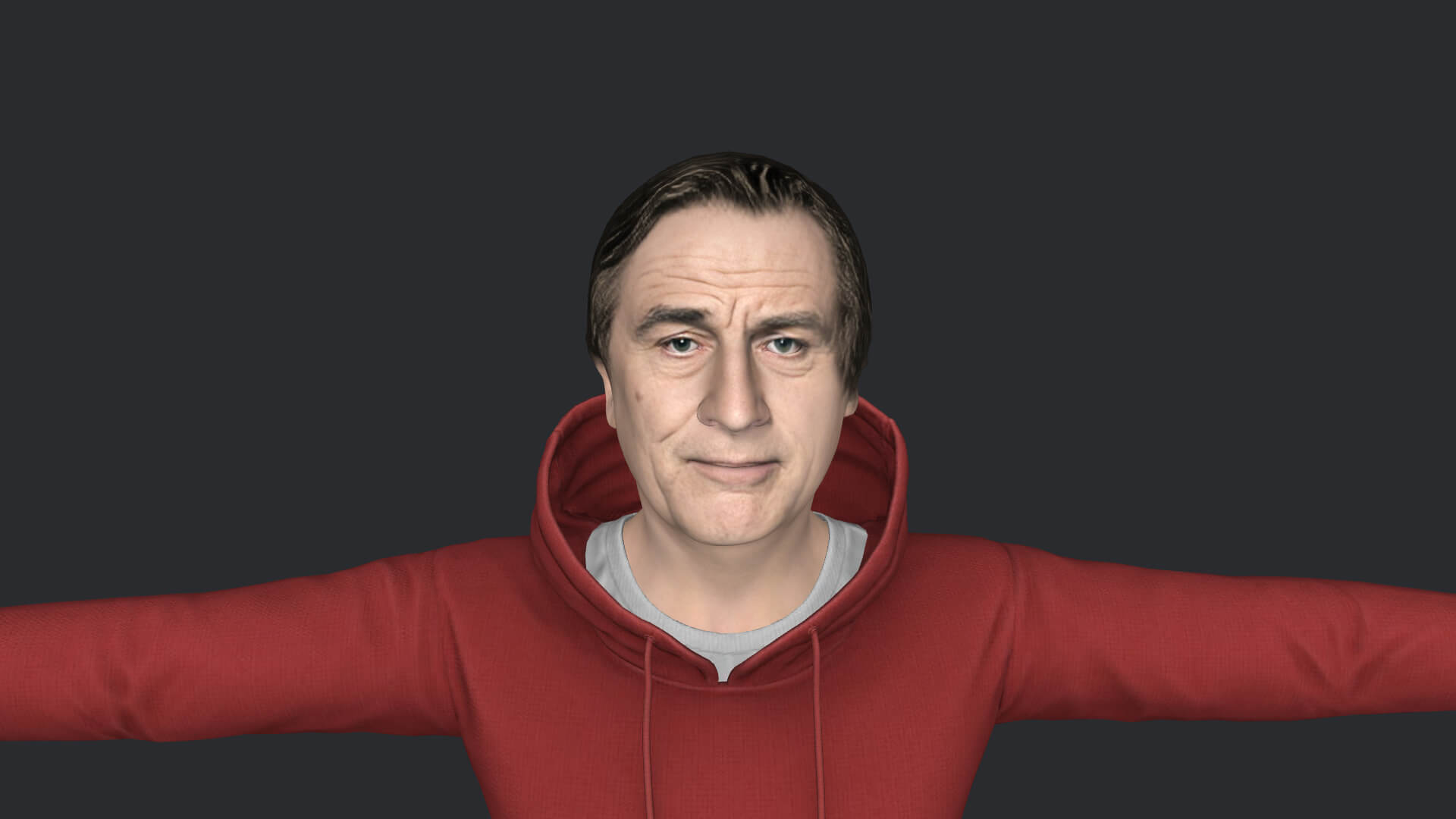 Robert De Niro Realistic Fully Rigged Character - 3D Model by meta avatars