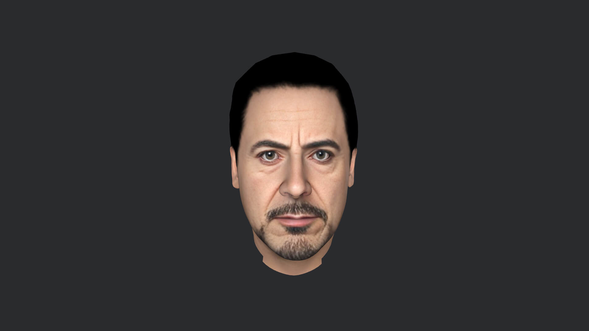 Robert Downey Jr Realistic Full Body Fully Rigged Character - 3D Model ...