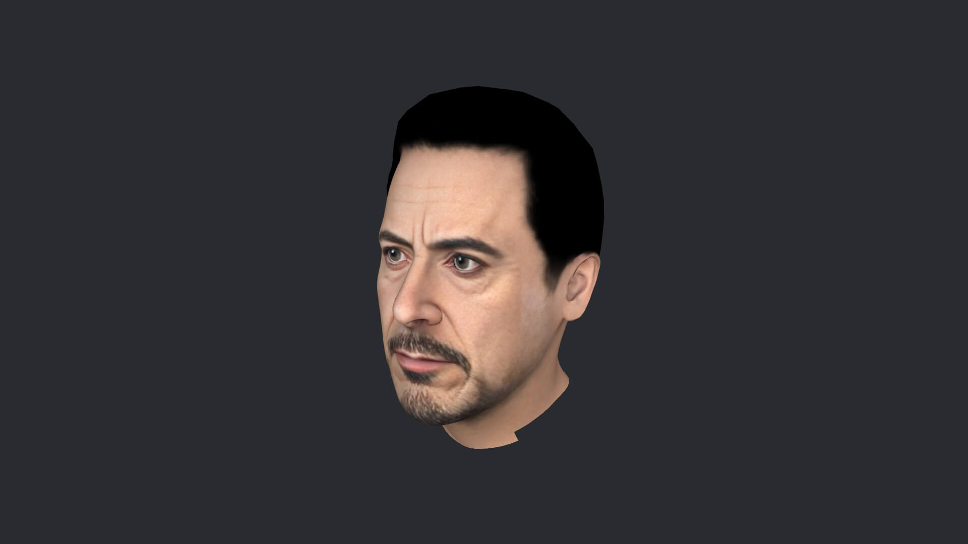 Robert Downey Jr Realistic Full Body Fully Rigged Character - 3D Model ...