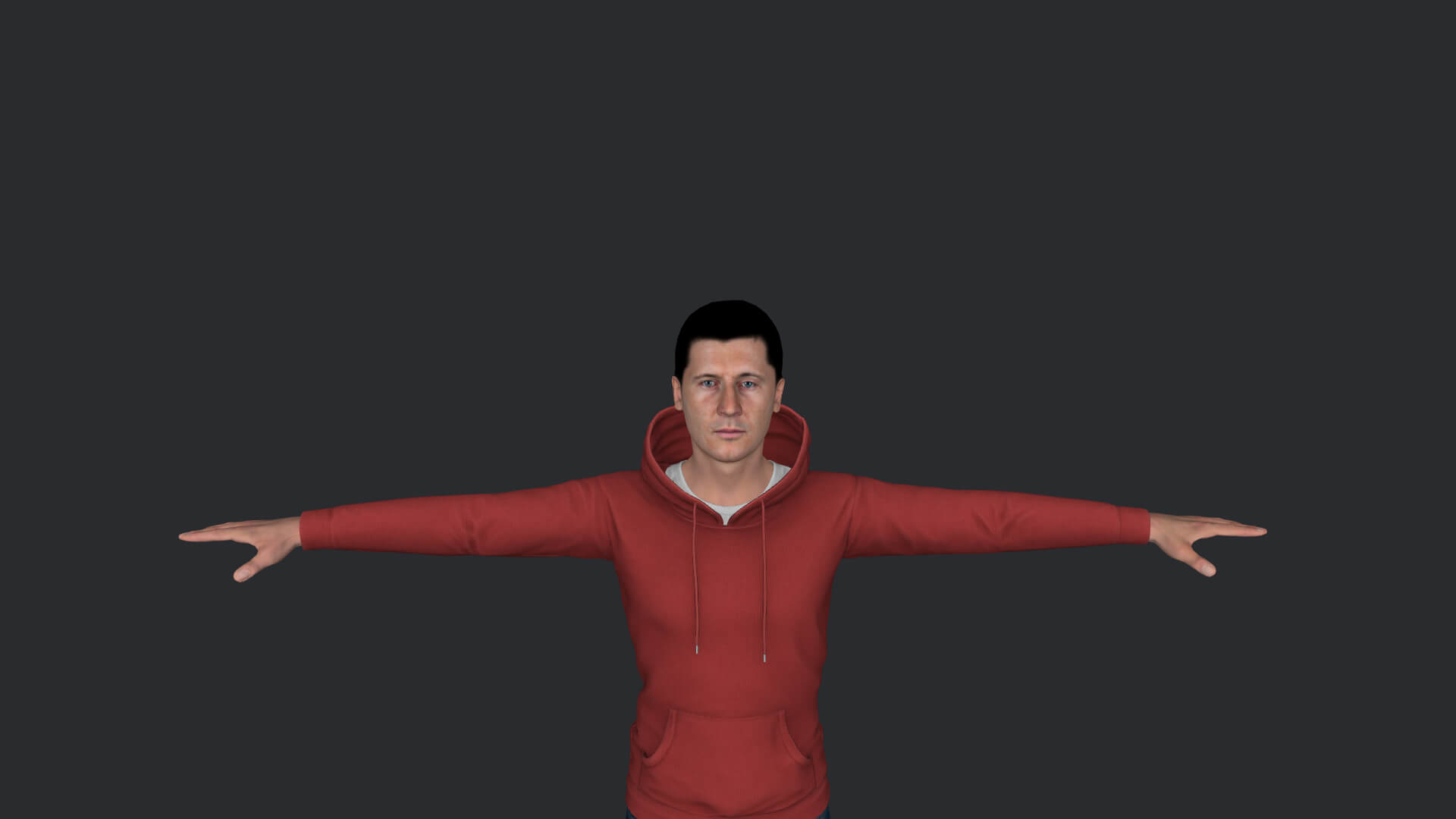 Robert Lewandowski Realistic Fully Rigged Character - 3D Model by meta ...