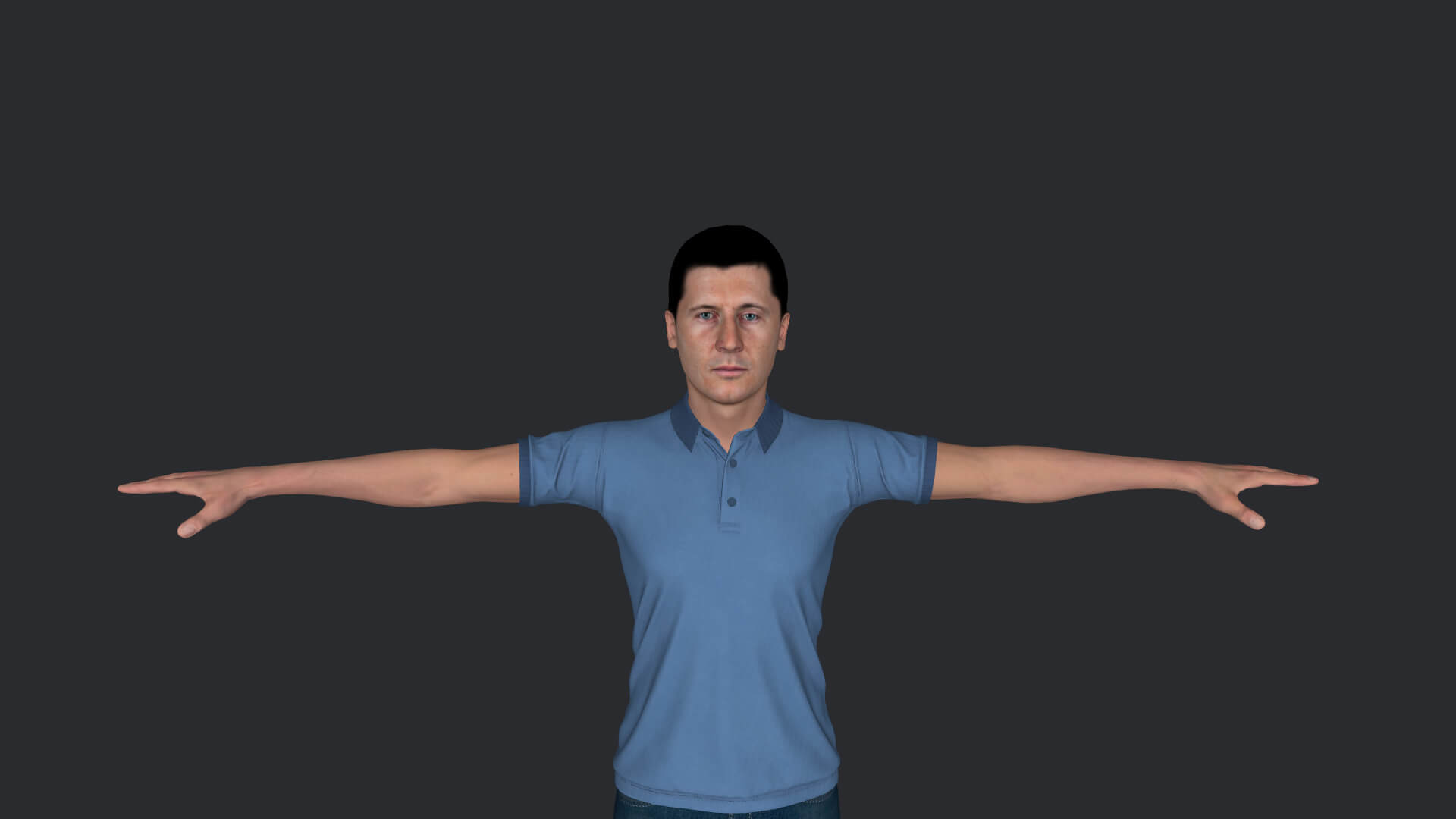 Robert Lewandowski Realistic Fully Rigged Character - 3D Model by meta ...