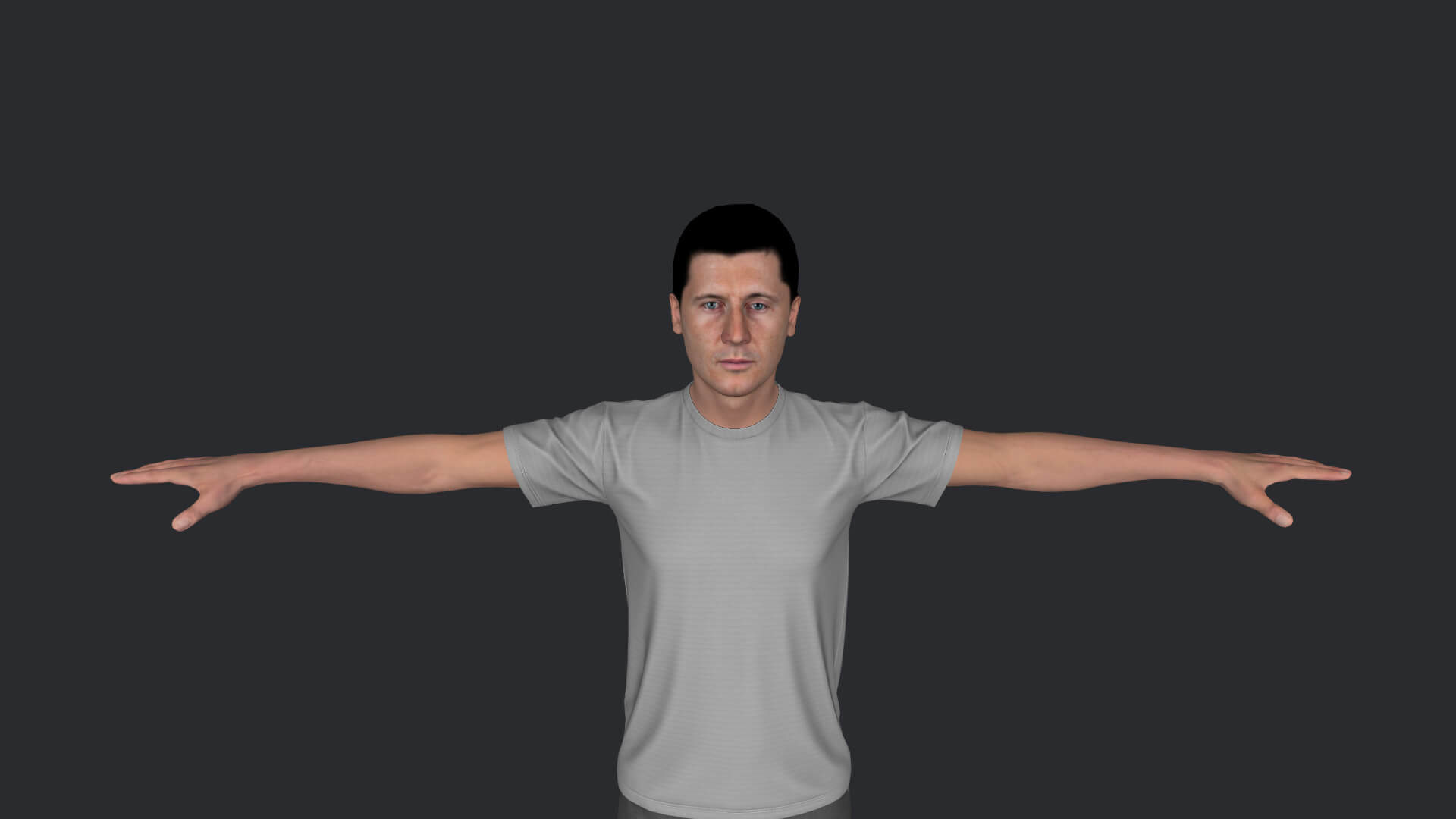 Robert Lewandowski Realistic Fully Rigged Character - 3D Model by meta ...