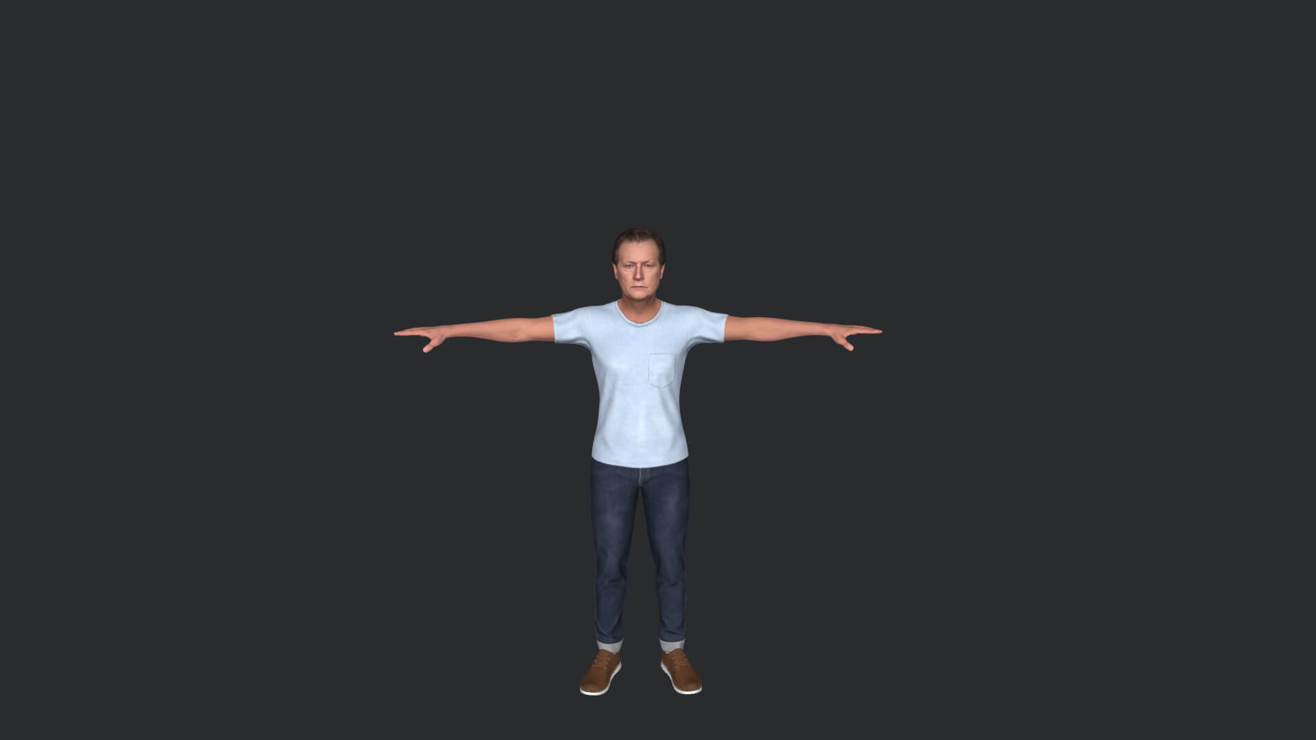 Robert Patrick Realistic Full Body Fully Rigged Character - 3D Model by ...