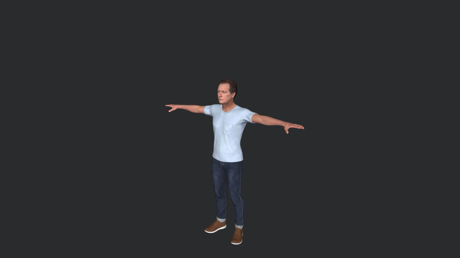 Robert Patrick Realistic Full Body Fully Rigged Character - 3D Model by ...