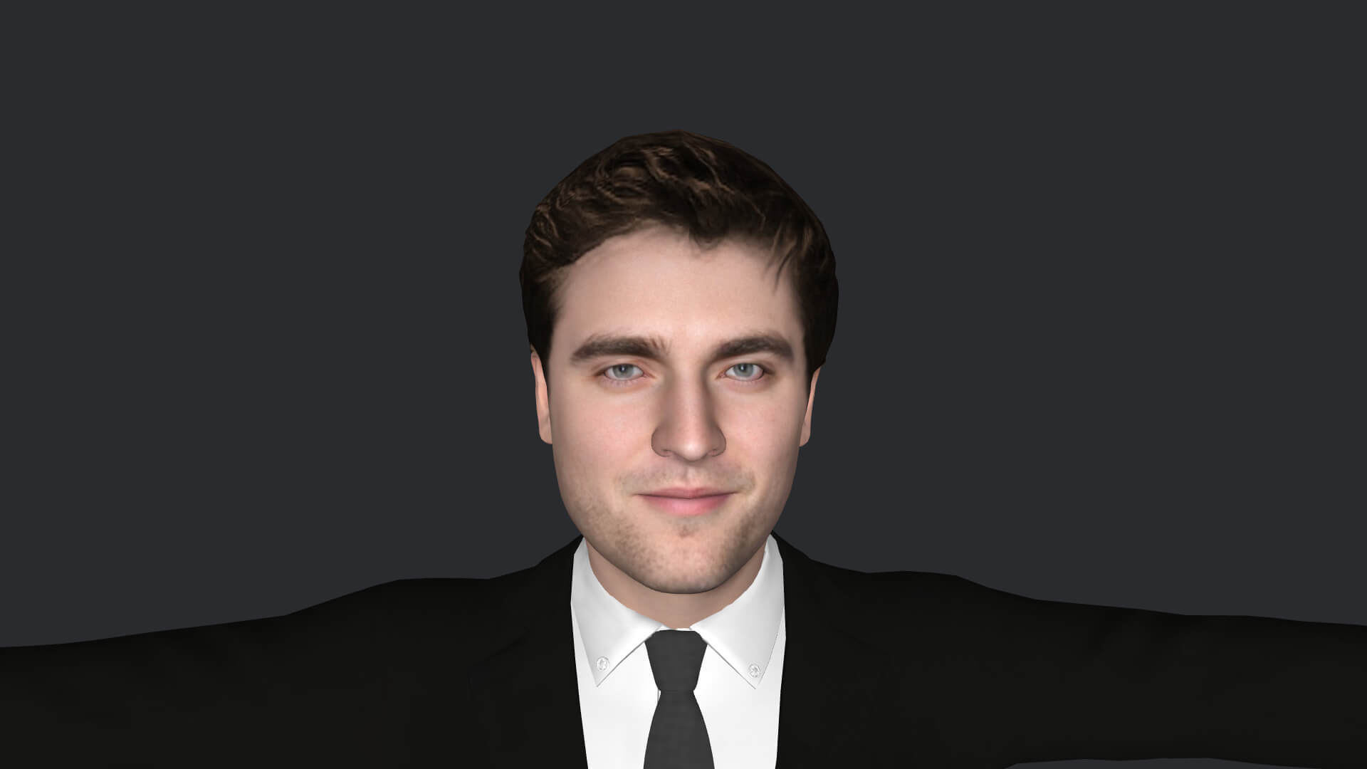 Robert Pattinson Hyper Realistic Full Body Rigged Character - 3D Model ...
