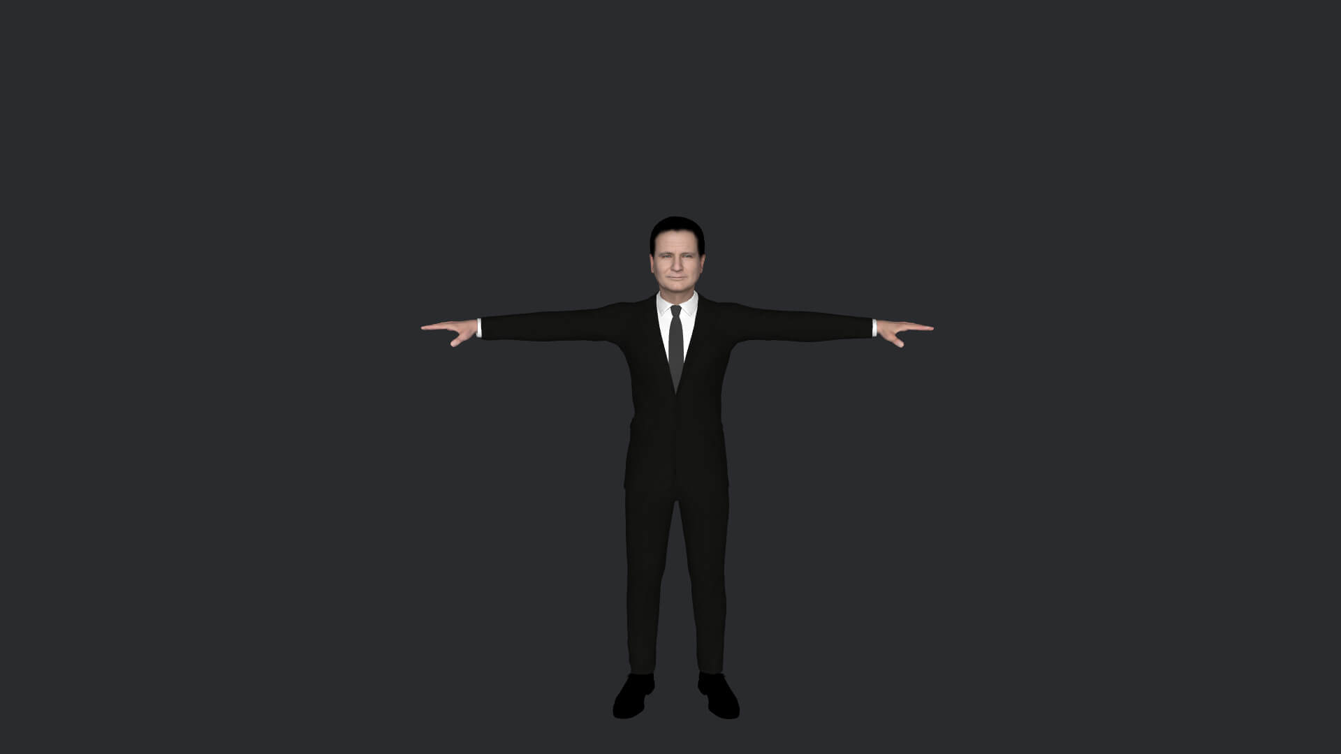 Robin Williams Realistic Full Body Fully Rigged Character - 3D Model by ...