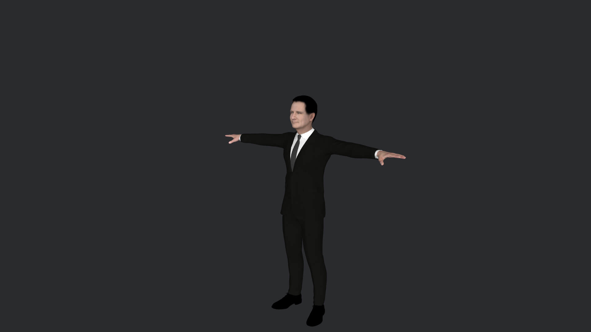 Robin Williams Realistic Full Body Fully Rigged Character - 3D Model by ...