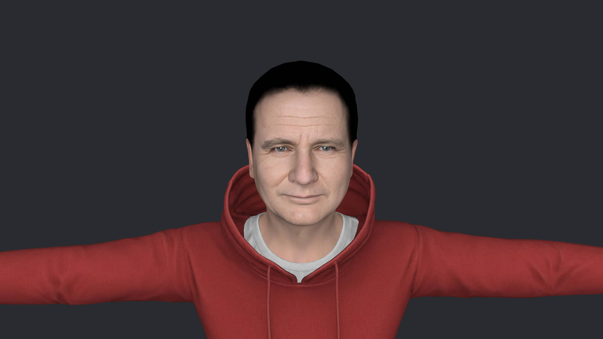 Robin Williams Realistic Full Body Fully Rigged Character - 3D Model by ...