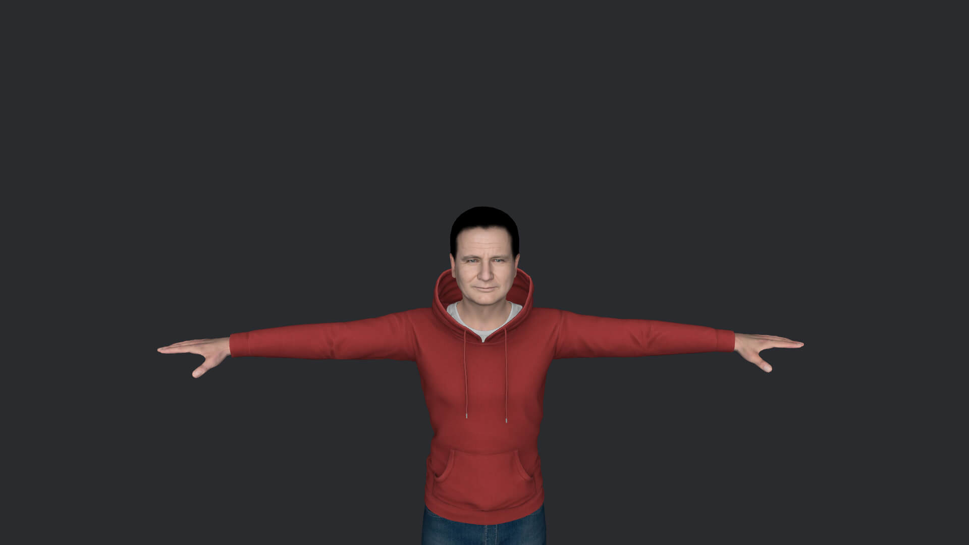 Robin Williams Realistic Full Body Fully Rigged Character - 3D Model by ...