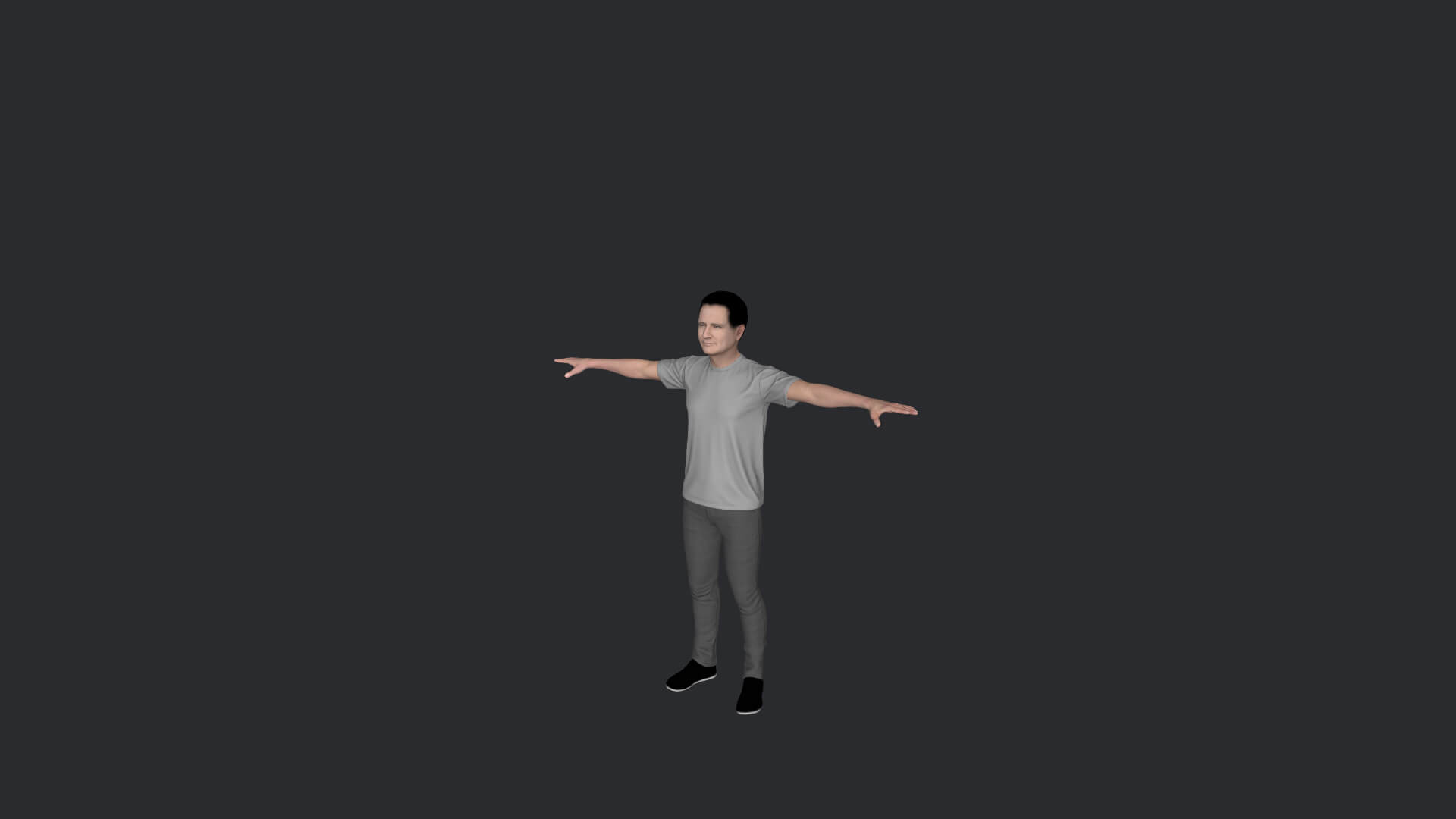 Robin Williams Realistic Full Body Fully Rigged Character - 3D Model by ...