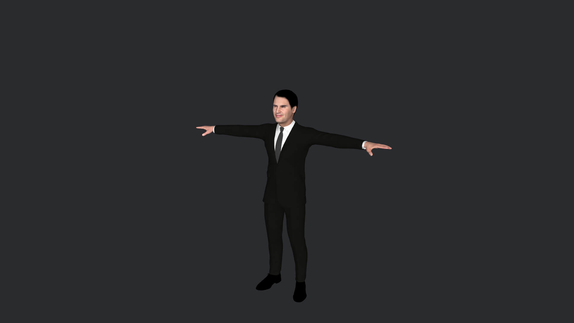 Roger Federer Realistic Full Body Fully Rigged Character - 3D Model by ...