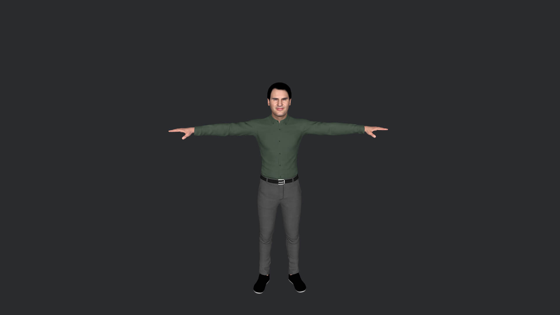 Roger Federer Realistic Full Body Fully Rigged Character - 3D Model by ...