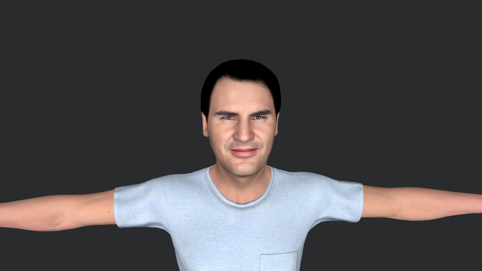 Roger Federer Realistic Full Body Fully Rigged Character - 3D Model by ...