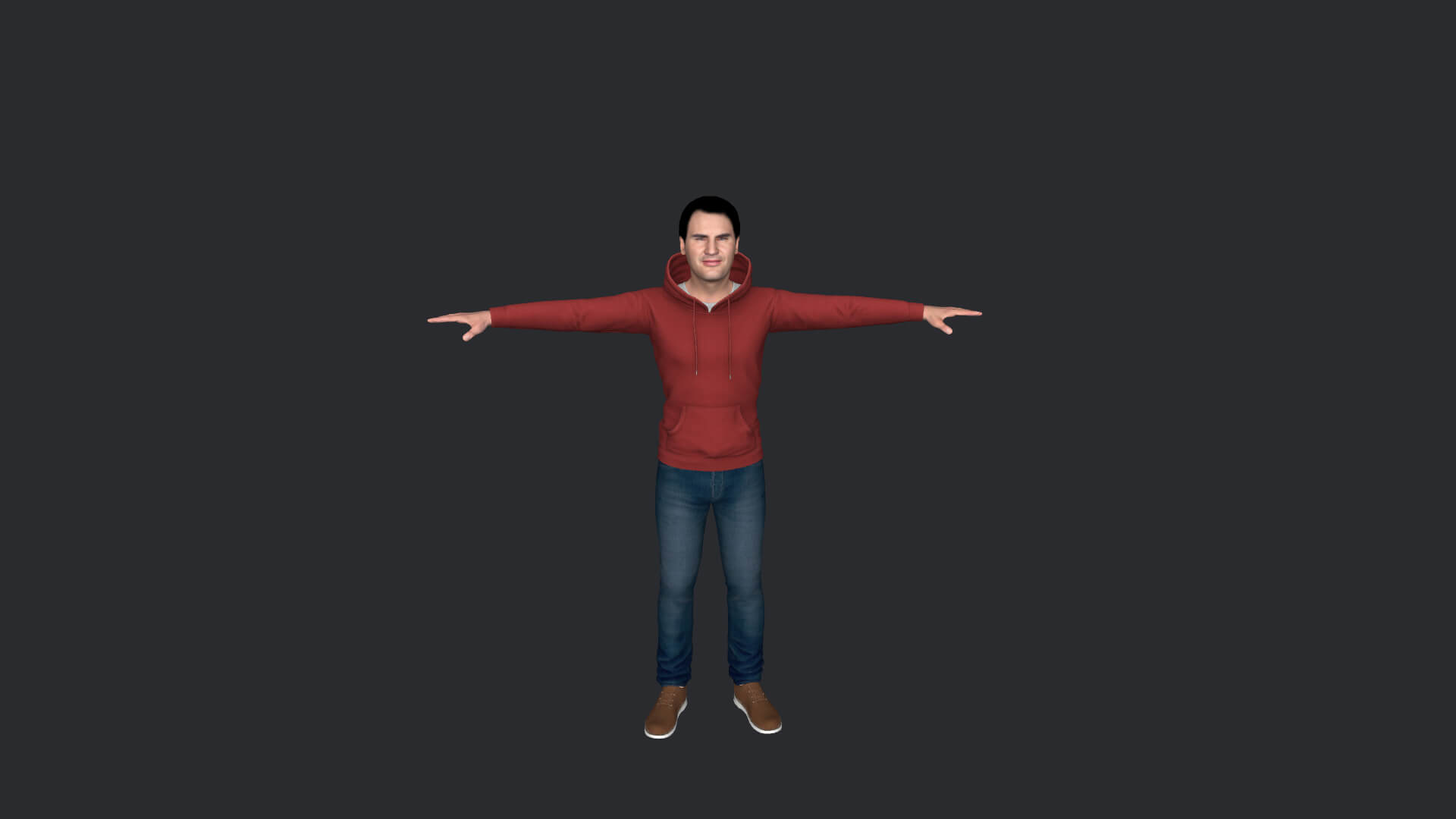 Roger Federer Realistic Full Body Fully Rigged Character - 3D Model by ...