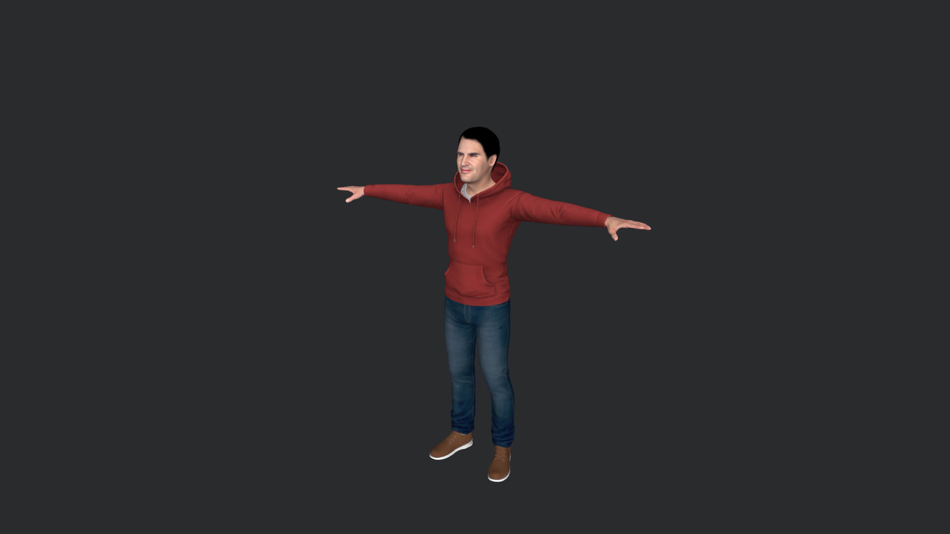Roger Federer Realistic Full Body Fully Rigged Character - 3D Model by ...