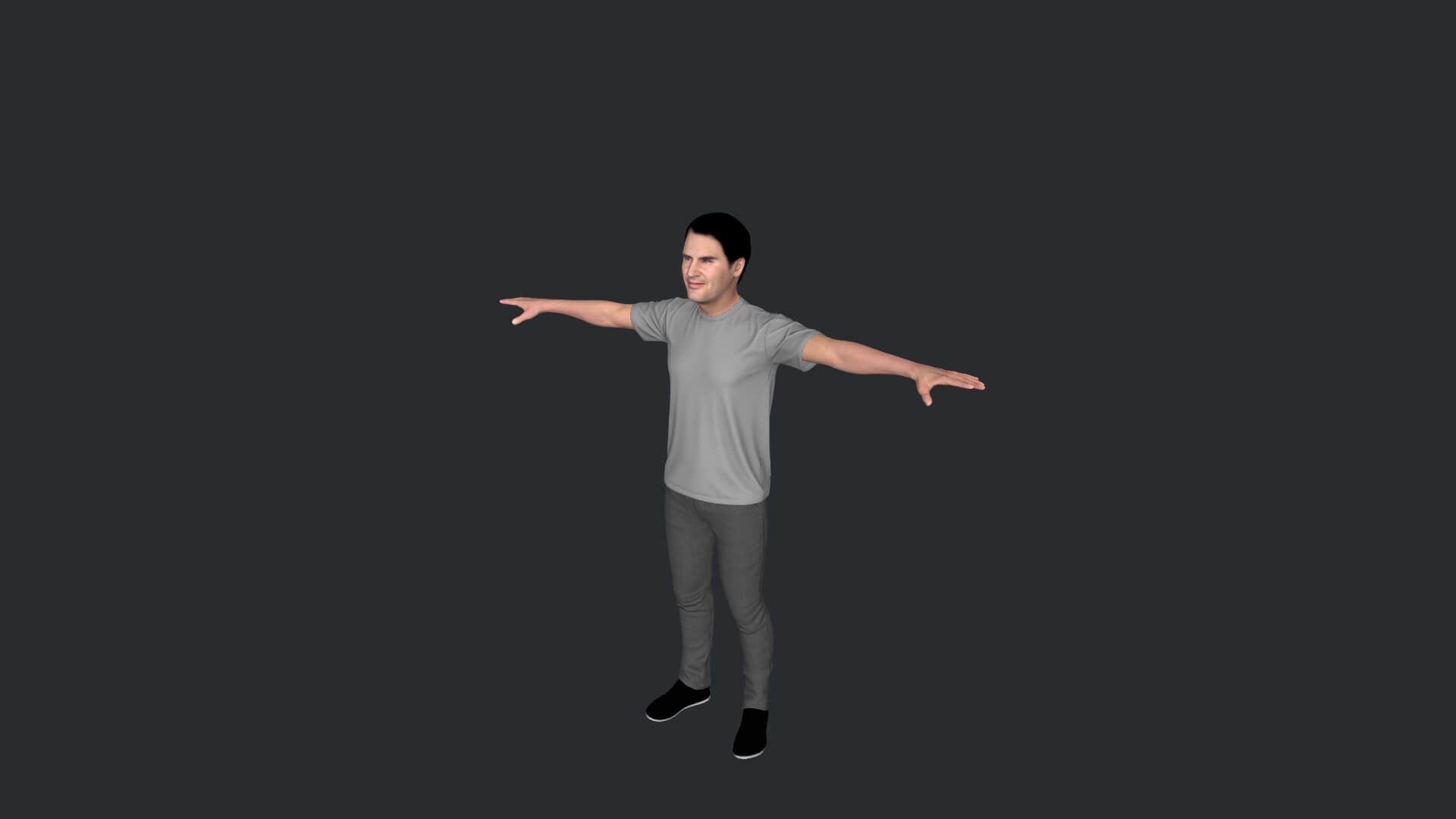 Roger Federer Realistic Full Body Fully Rigged Character - 3D Model by ...