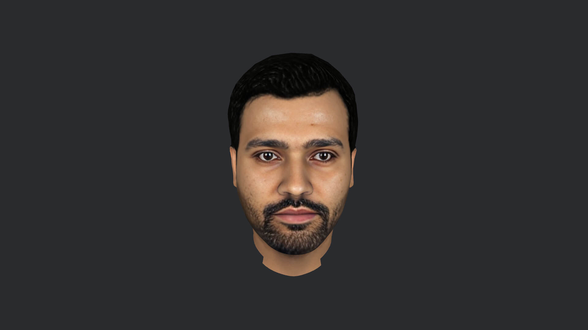 Rohit Sharma Realistic Full Body Fully Rigged Character - 3D Model by meta avatars