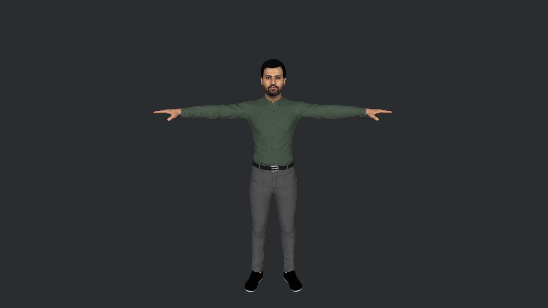 Rohit Sharma Realistic Full Body Fully Rigged Character - 3D Model by ...