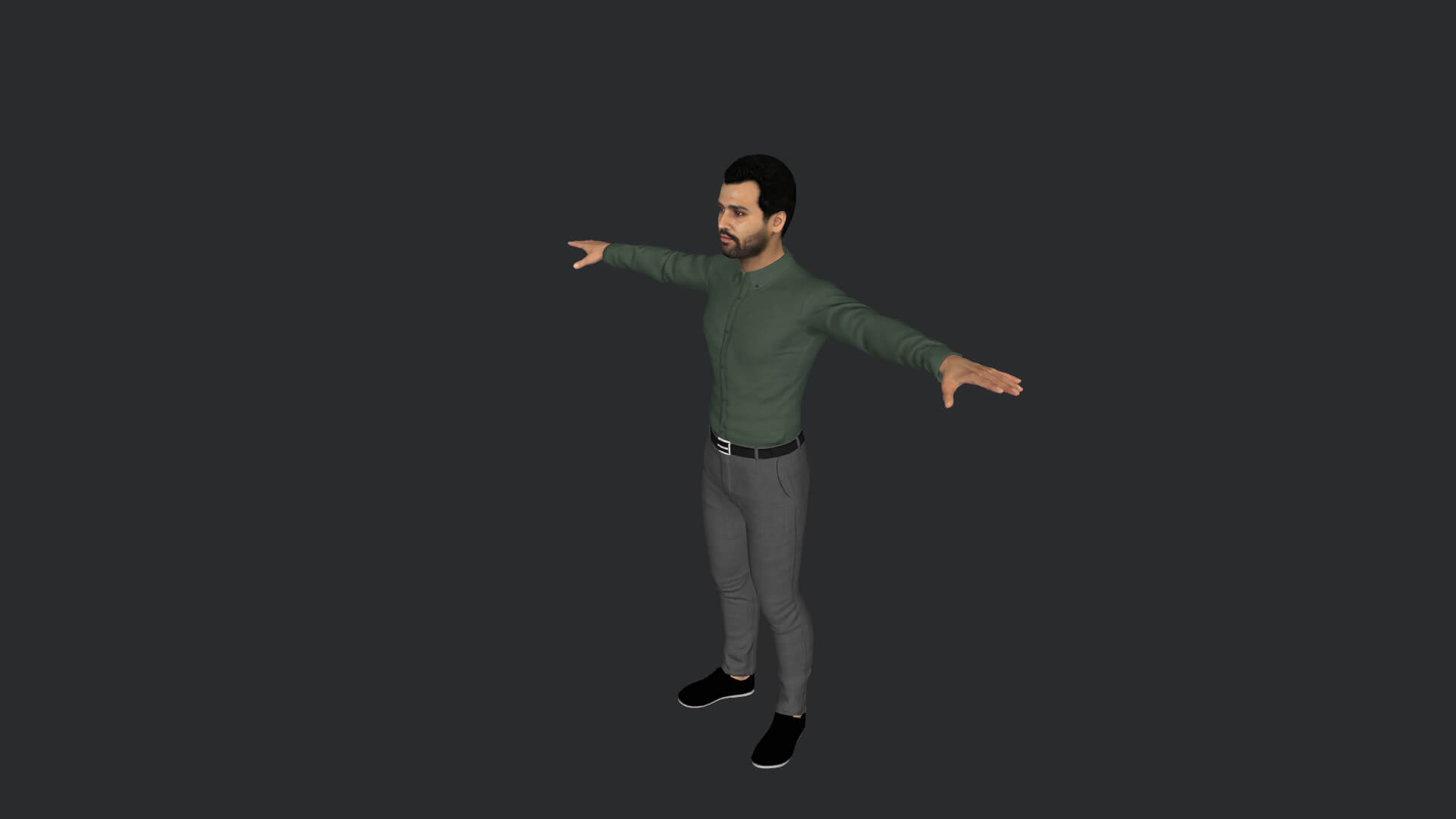 Rohit Sharma Realistic Full Body Fully Rigged Character - 3D Model by ...