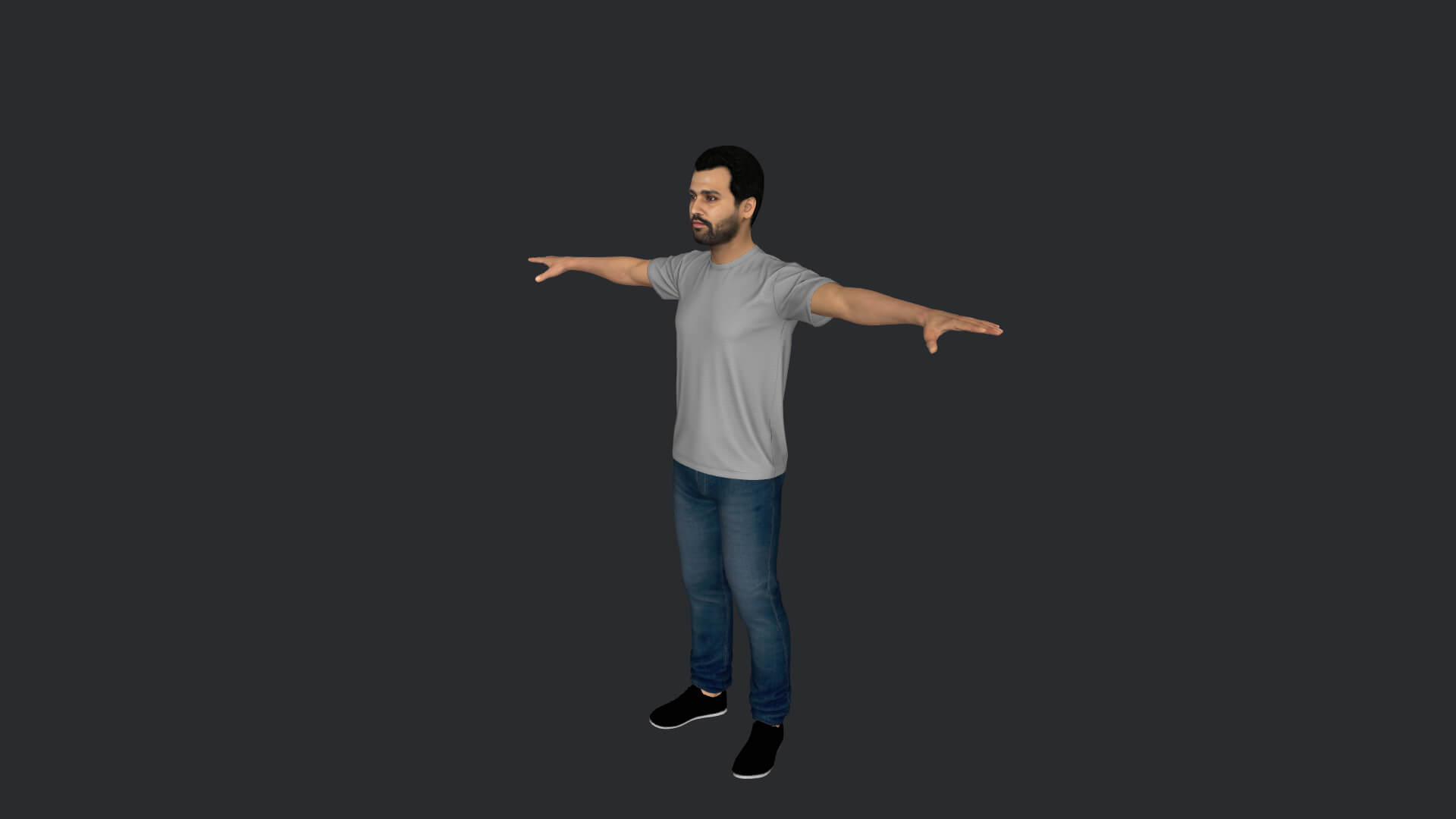 Rohit Sharma Realistic Full Body Fully Rigged Character - 3D Model by ...