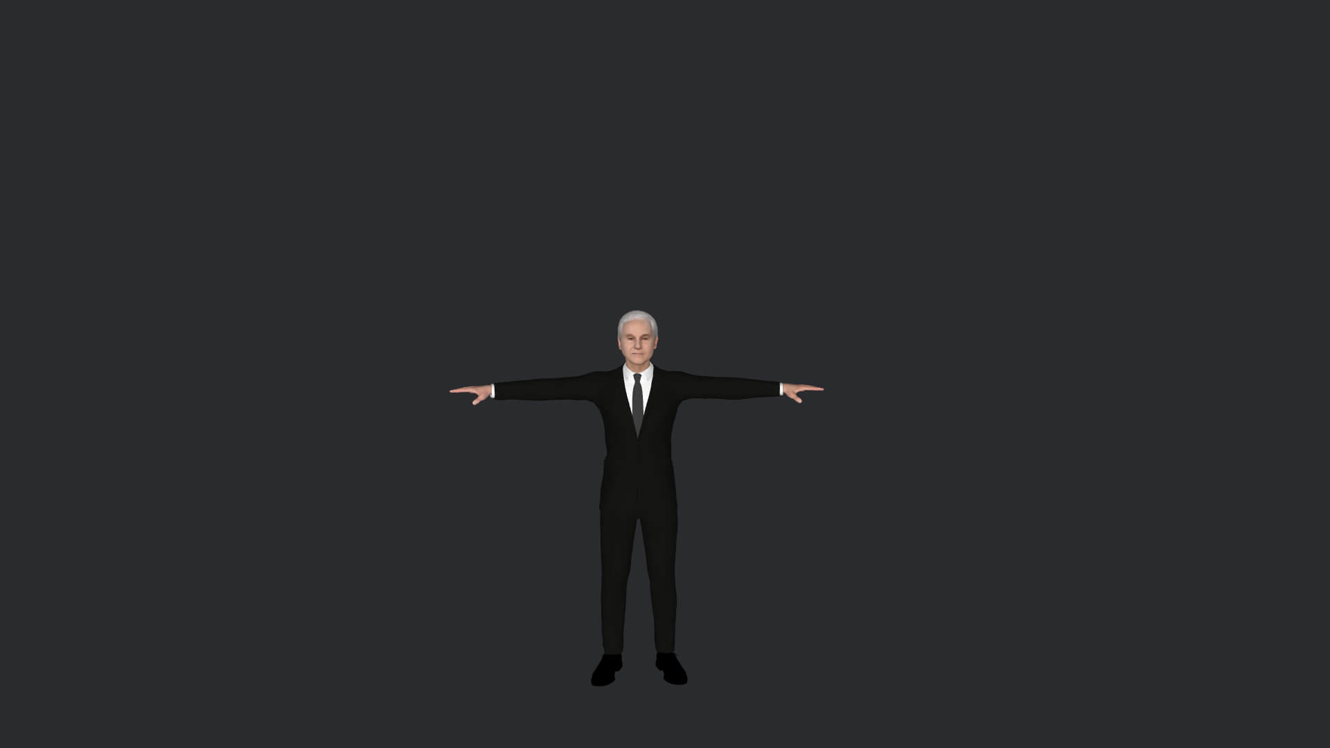 Ron Paul Realistic Full Body Fully Rigged Character - 3D Model by meta ...