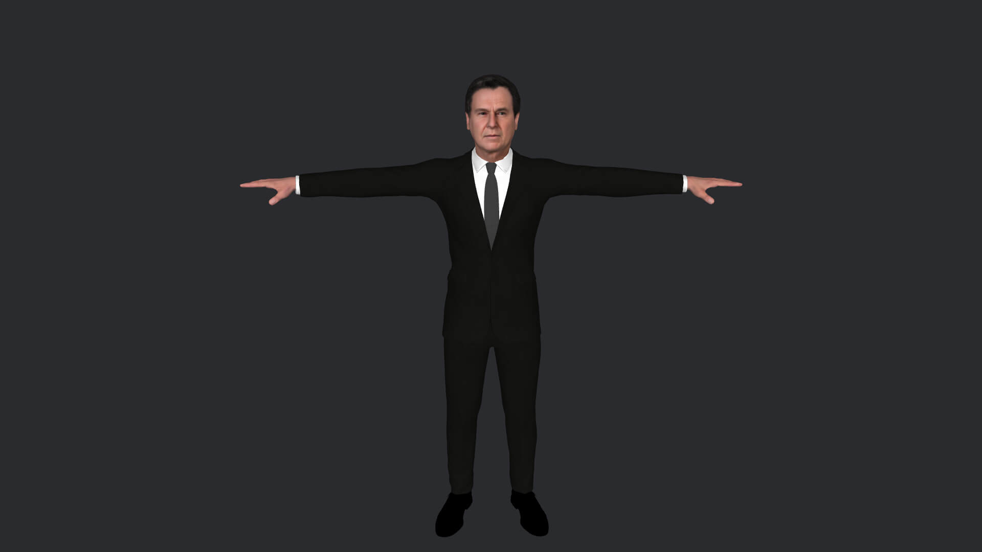 Ronald Reagan Realistic Full Body Fully Rigged Character - 3D Model by ...