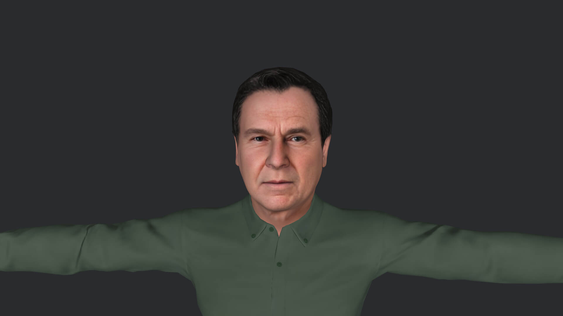Ronald Reagan Realistic Full Body Fully Rigged Character - 3D Model by ...