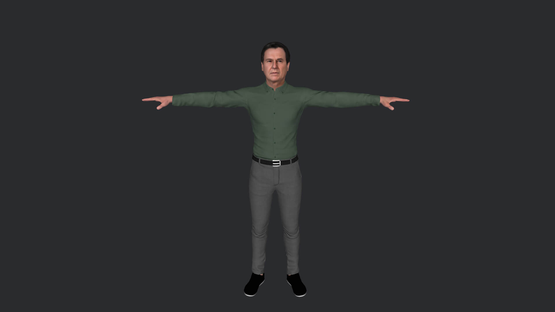 Ronald Reagan Realistic Full Body Fully Rigged Character - 3D Model by ...