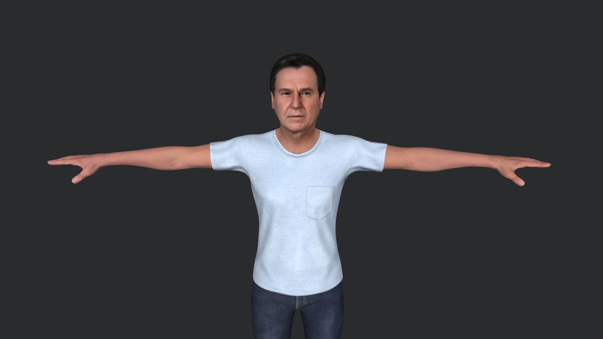 Ronald Reagan Realistic Full Body Fully Rigged Character - 3D Model by ...