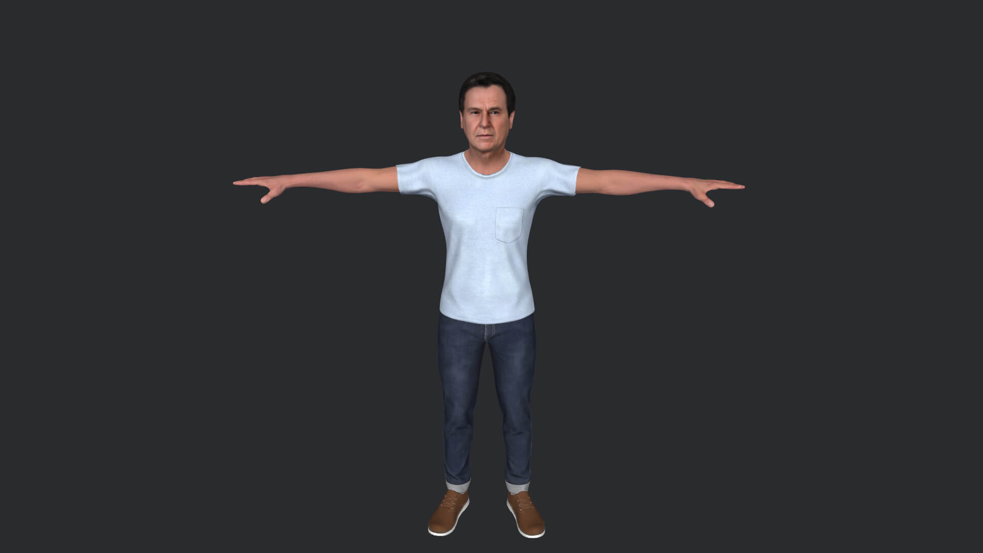Ronald Reagan Realistic Full Body Fully Rigged Character - 3D Model by ...