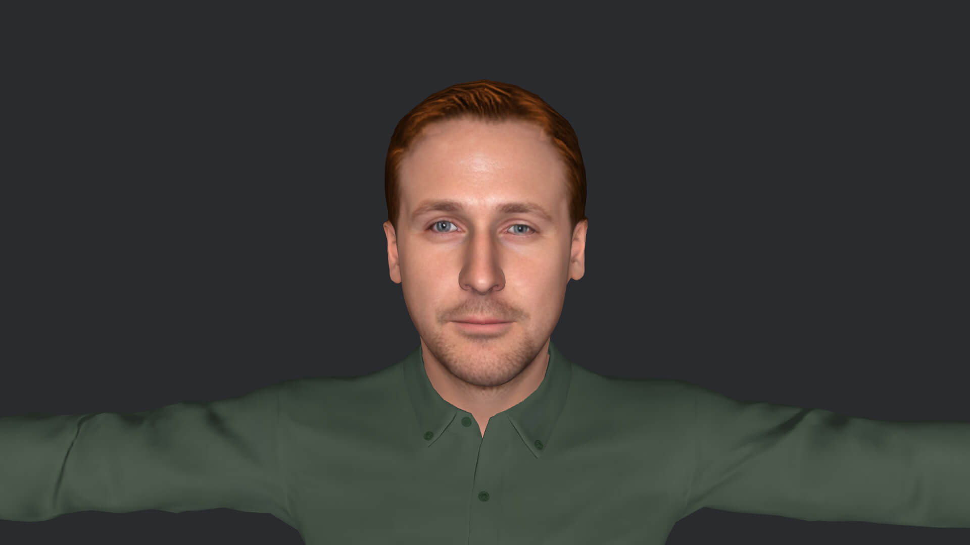 Ryan Gosling Realistic Full Body Fully Rigged Character - 3D Model by ...