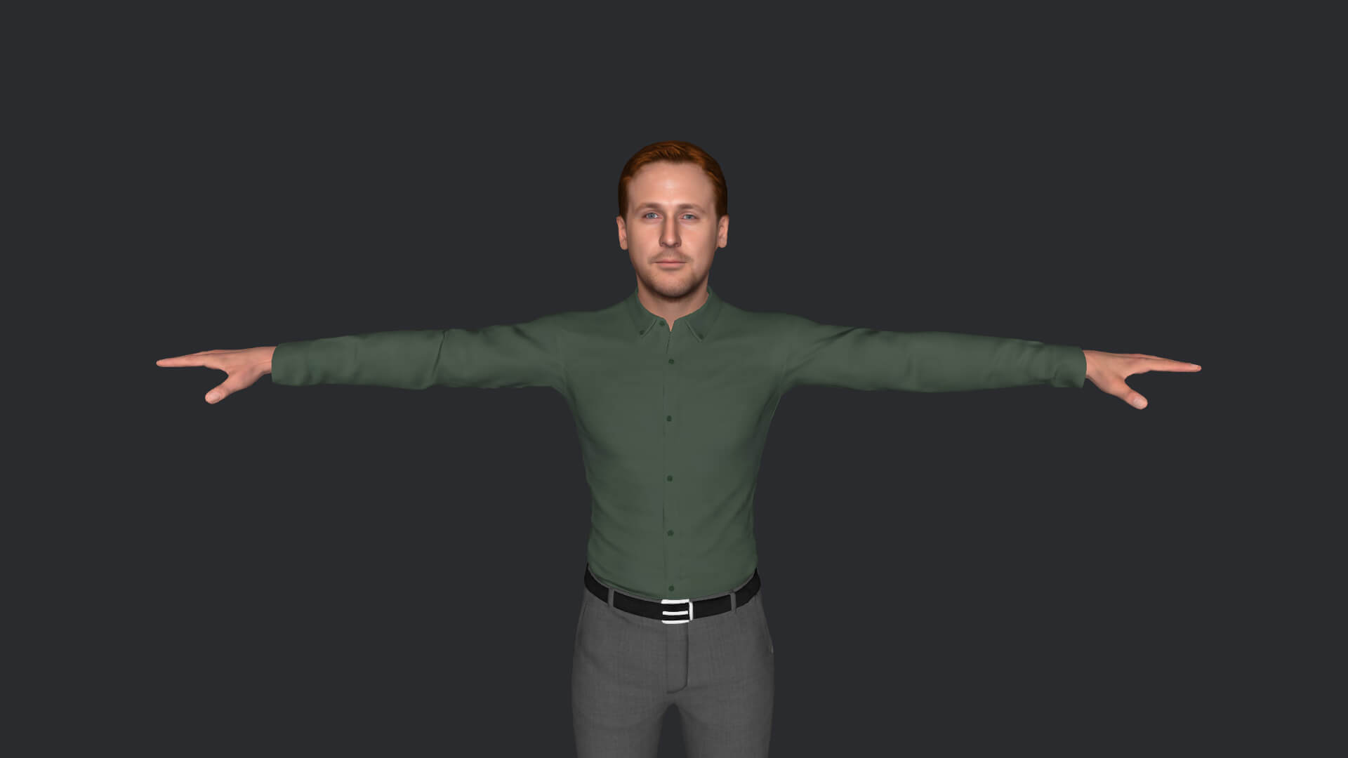 Ryan Gosling Realistic Full Body Fully Rigged Character - 3D Model by ...